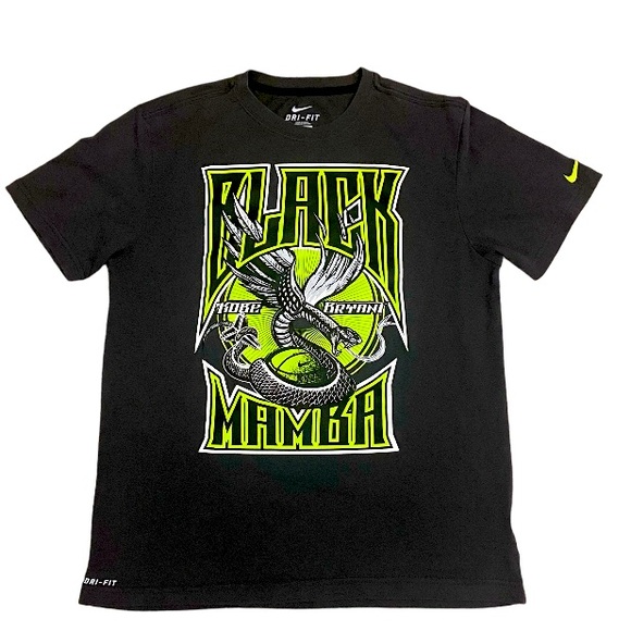 Nike | Shirts | Nwot Nike Kobe Bryant Black Mamba Tshirt Drifit | Poshmark